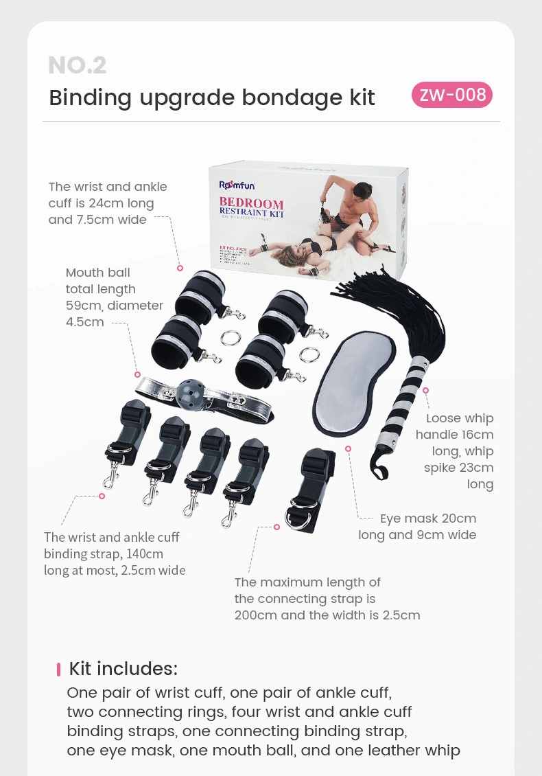 Bondage – Bedroom restraint kit - Sexlovemall